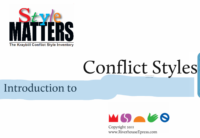 Intro to Conflict Styles - Key Principles